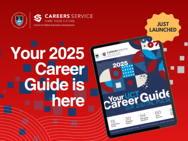 UCT Career Guide 2025 Launch: Tap Into Our Digital Pulse | Careers Service
